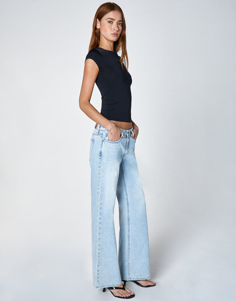 JODY Low Rise A-Line Flare in Avid – Unpublished Collection