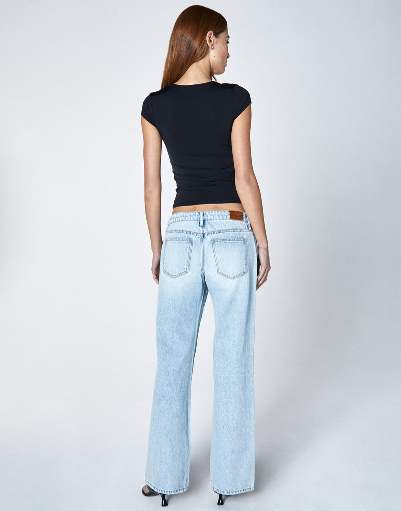 JODY Low Rise A-Line Flare in Avid – Unpublished Collection